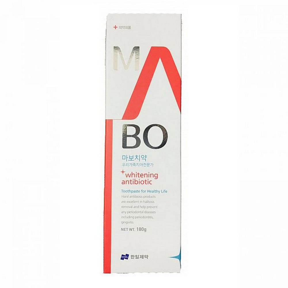 Hanil Зубная паста отбеливающая / Mabo toothpaste Whitening Antibiotic ...