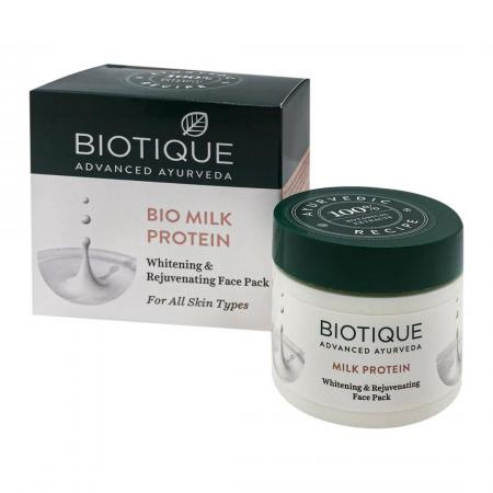 BIOTIQUE BIO MILK PROTEIN FACE PACK FOR ALL SKIN TYPES Маска для лица ...