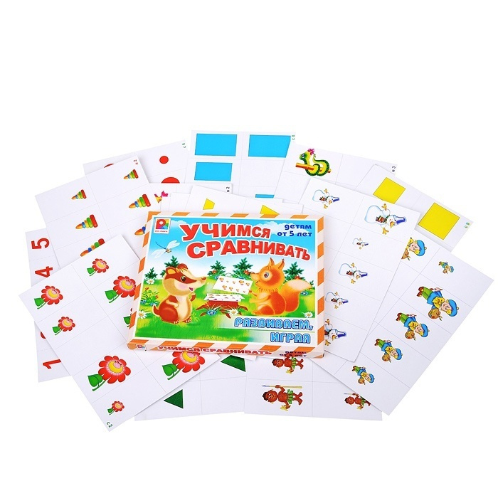 Настольная игра Радуга Учим сравнивать (с-747) - купить с доставкой по ...