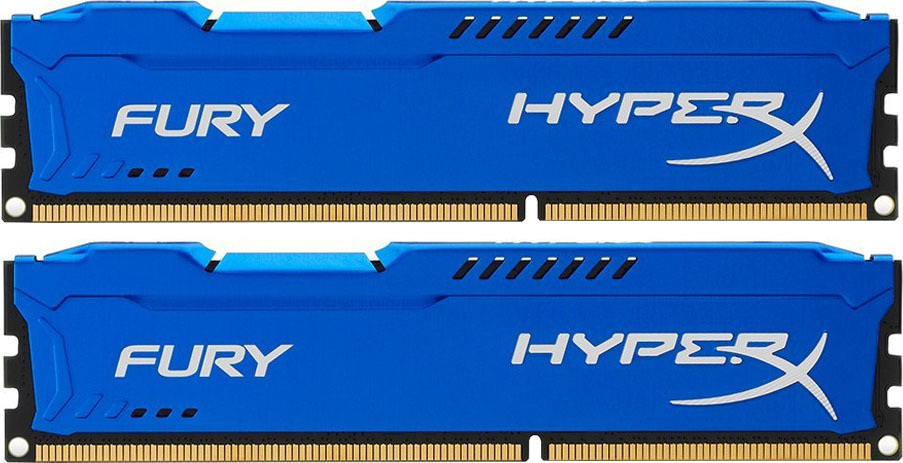 Модуль оперативной памяти Kingston Fury HyperX FURY BLUE DDR3 16008 ГБ ...