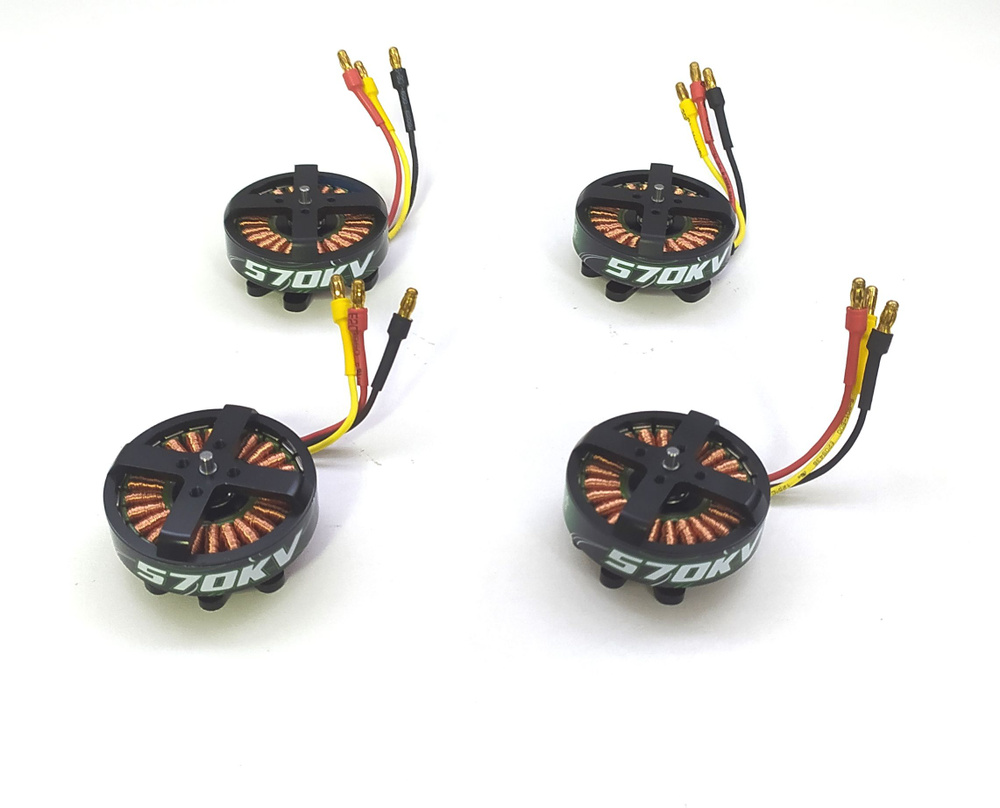 Моторы бесколлекторные Turnigy Multistar 4822-570Kv 22 полюса для ...