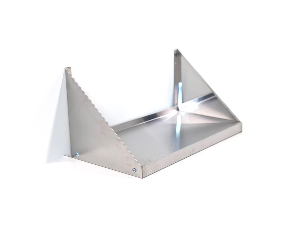 Полка кухонная 600*400*300 открытая настенная одинарная, выполнена из ...