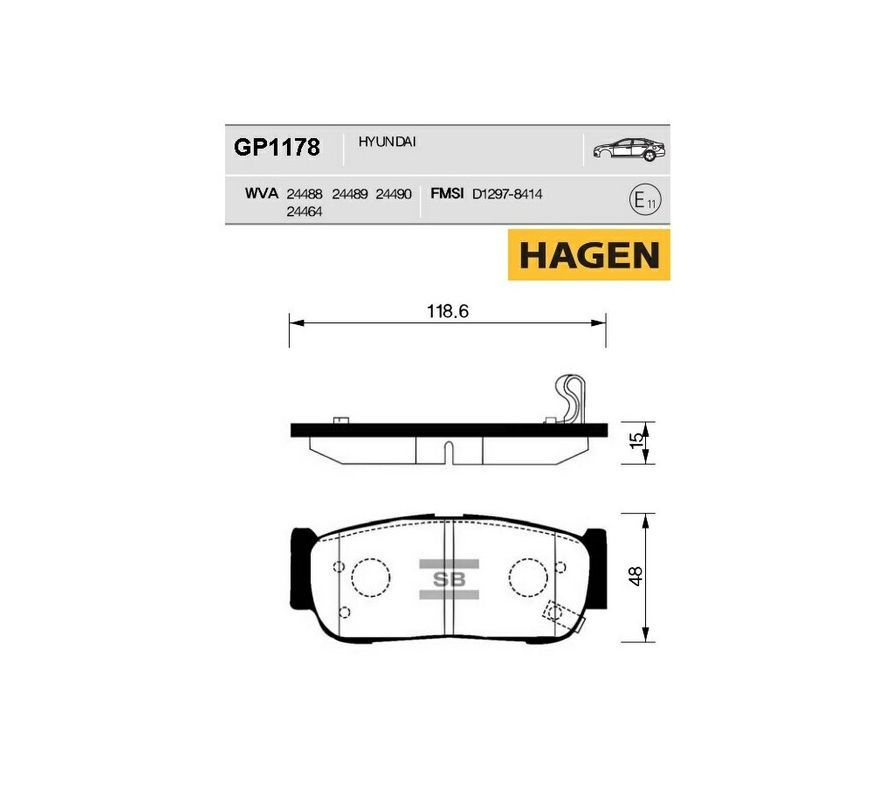 Колодки тормозные Sangsin Brake GP1178 - купить по низким ценам в ...