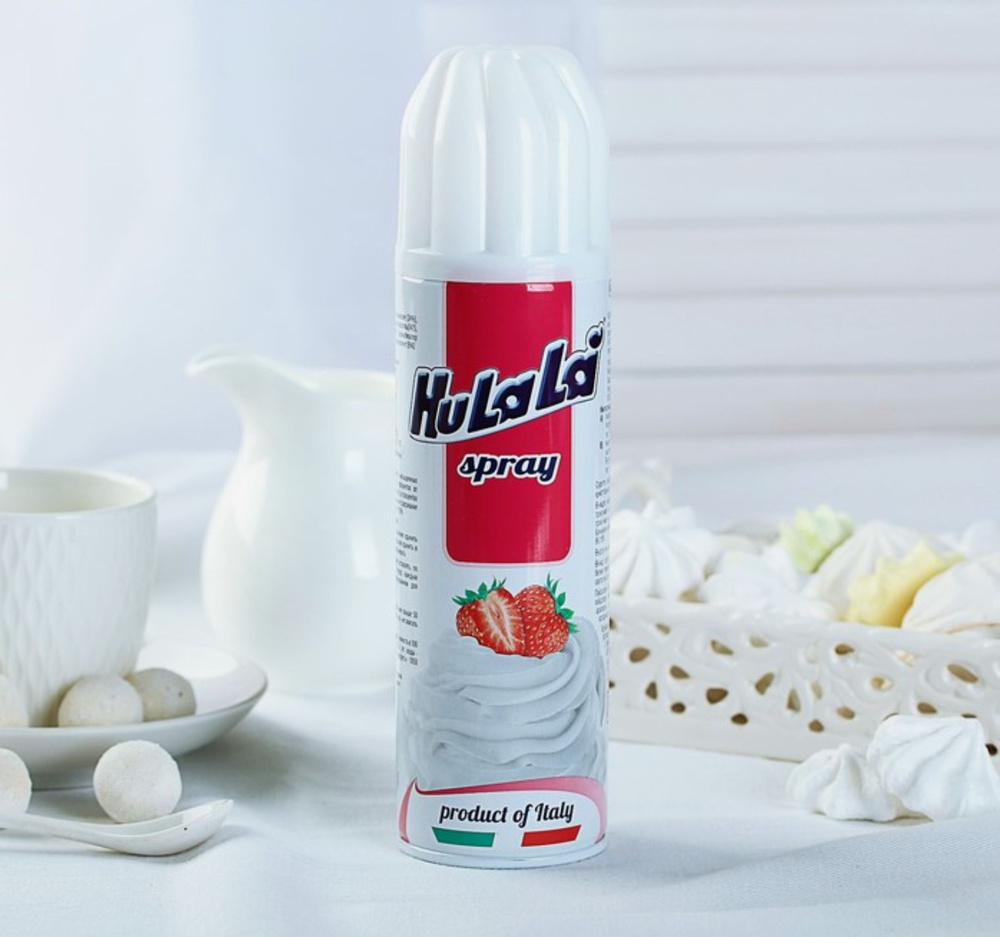 Крем HuLaLa на растительном масле взбитый ультрапастеризованные 24% ...