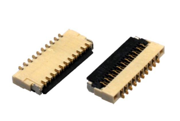 Разъем FPC Flip-Lock 0510-8RLGF 8 pin высота 1мм шаг 0,5мм - купить с ...