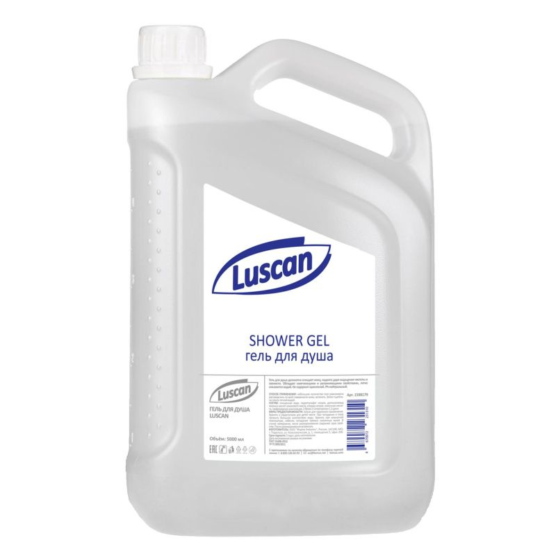 Luscan Средство для душа, гель, 5000 мл - купить с доставкой по выгодным ценам в интернет ...