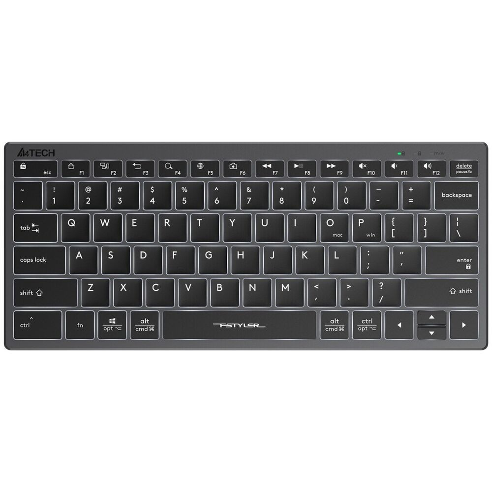 A4Tech Fstyler FX61 серый USB slim LED (FX61 GREY)_2523 озон купить по ...