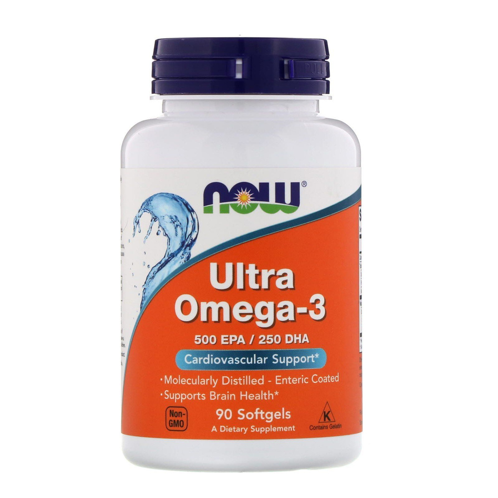 Ультра Омега 3, Ultra Omega, рыбий жир, 90 капсул - купить с доставкой ...