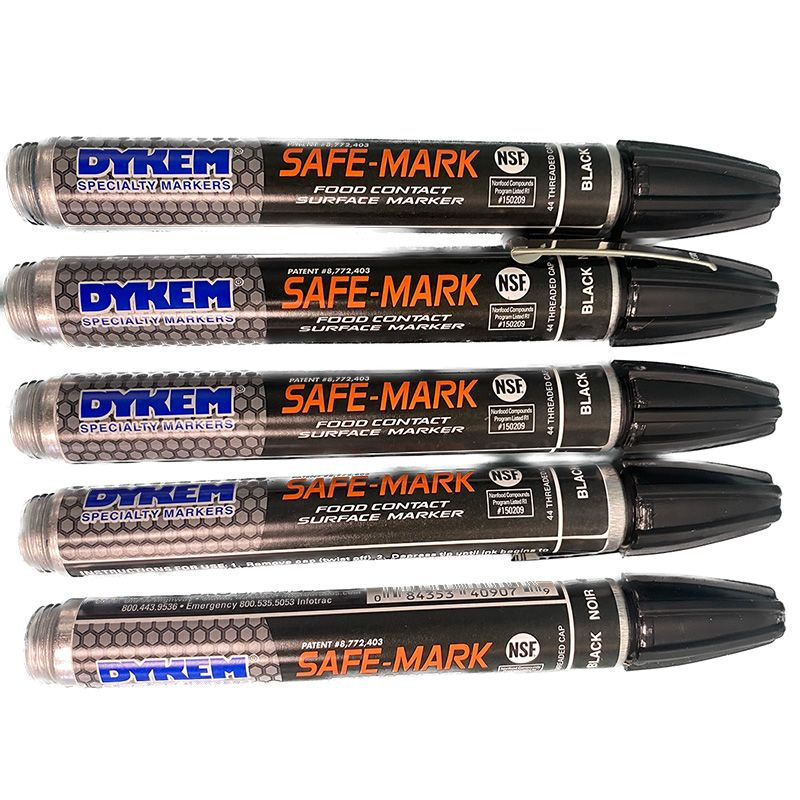 Safe Mark Комплект маркеров с пищевым допуском (5 шт.) купить на OZON ...