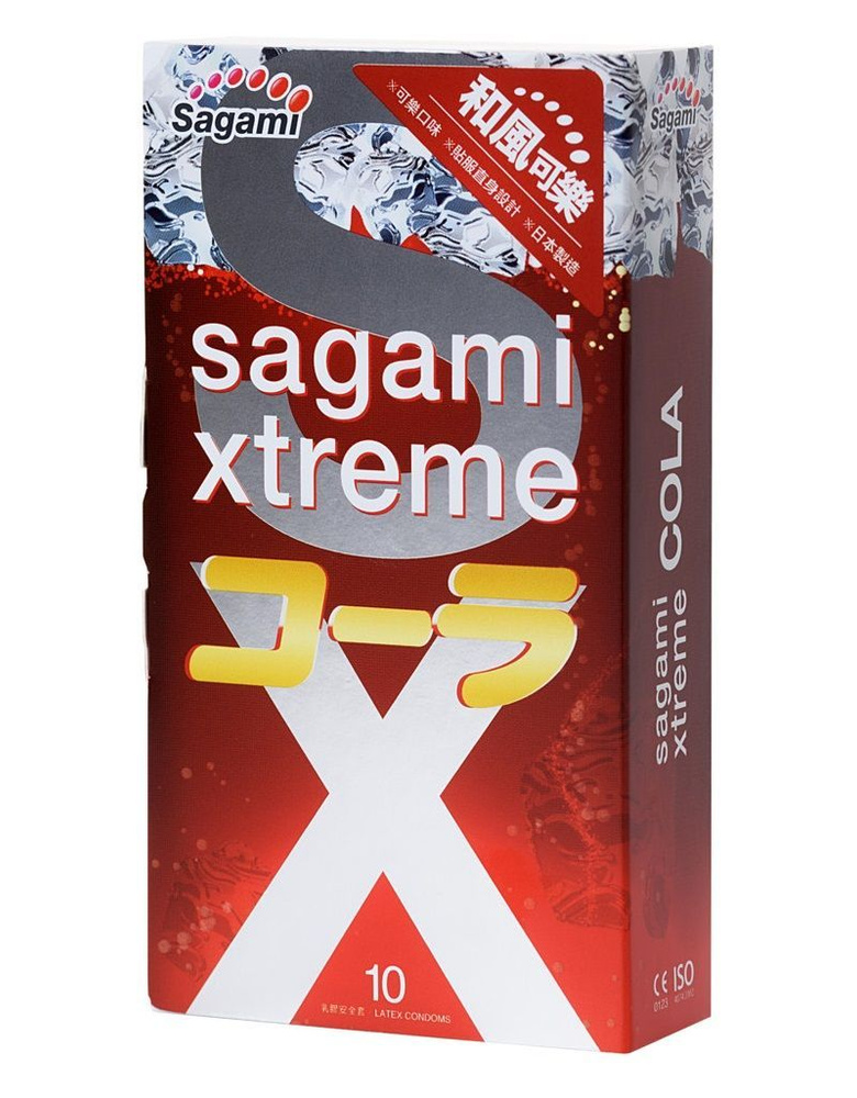 Ароматизированные презервативы Sagami Xtreme Cola - 10 шт. купить на ...