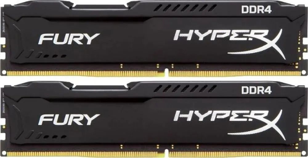 Модуль оперативной памяти Hyperx Fury Старые модели Black Ddr4 3200 МГц