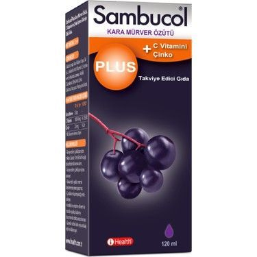 самбукол плюс сироп 120 мл sambucol plus surup - купить с доставкой по ...