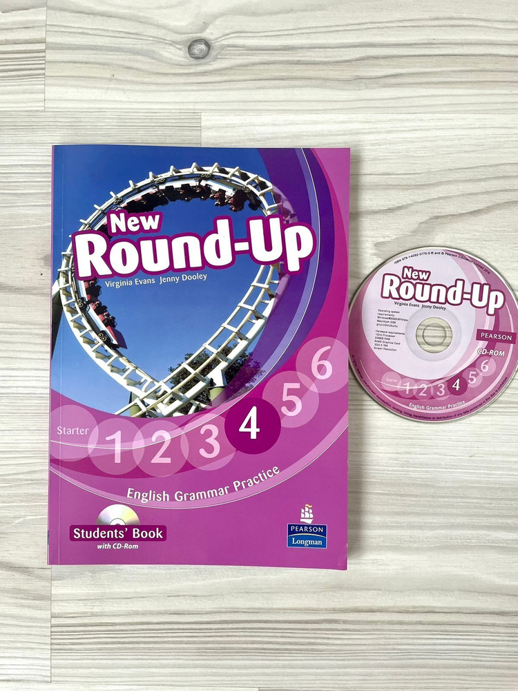 New Round Up 4. English Grammar Practice. Students Book With CD-ROM - купить с доставкой по ...