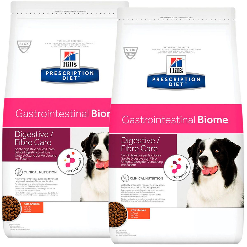 Сухой корм HILL'S PRESCRIPTION DIET GASTROINTESTINAL BIOME для взрослых ...