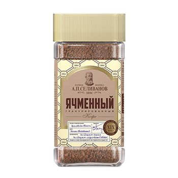 Кофейный напиток А.П.Селиванов Ячменный растворимый гранулированный 75г ...