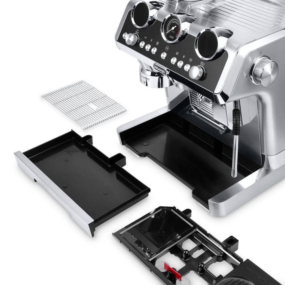 DeLonghi Кофеварка рожковая EC9665.M, серый металлик - купить с ...