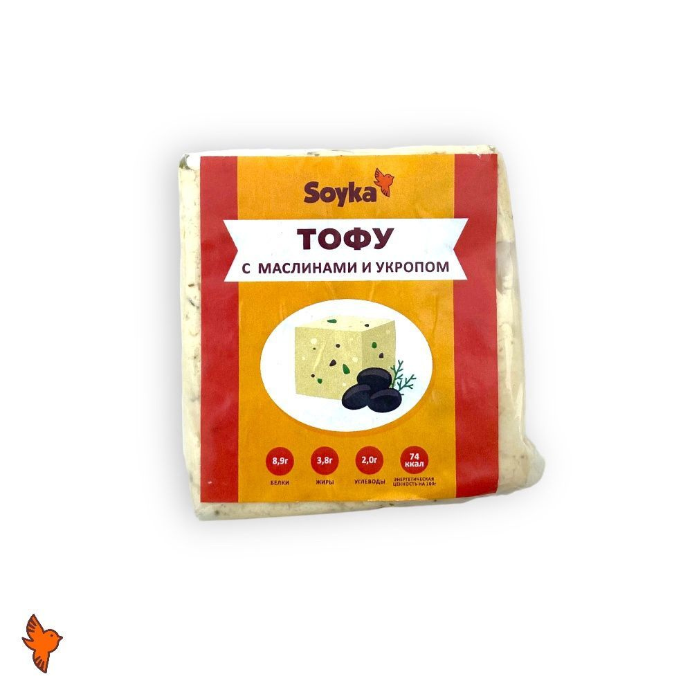 Тофу с маслинами и укропом Сойка, 200г - купить с доставкой по выгодным ...