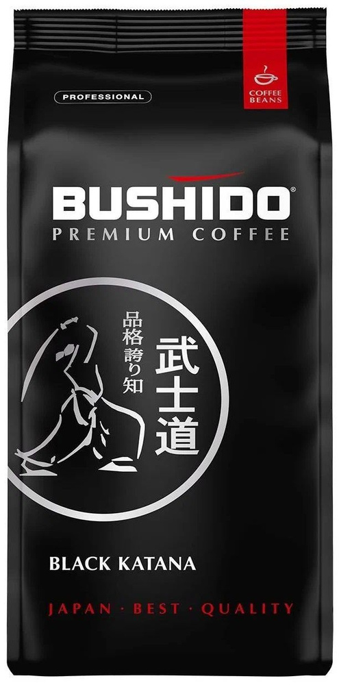 Кофе в зернах BUSHIDO Black Katana, 1 кг - купить с доставкой по ...