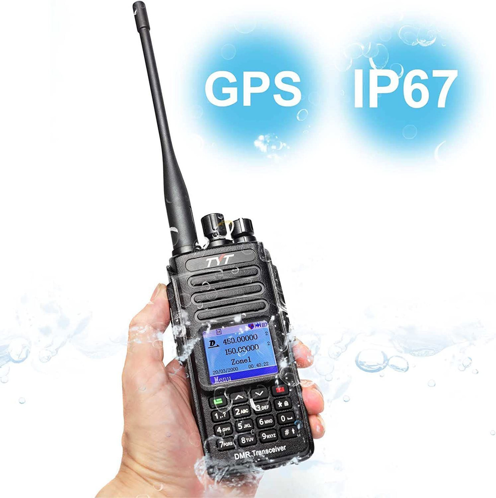 Радиостанция TYT MD-UV390 DMR GPS, 3000 каналов - купить по доступным ...