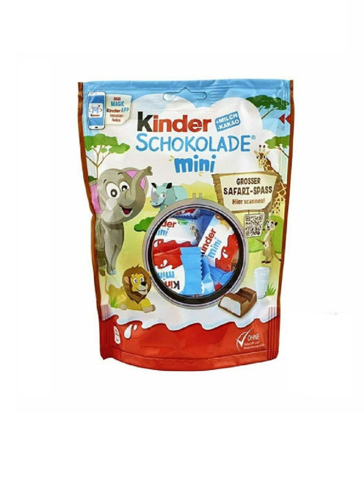 Конфеты Kinder Chocolate mini 120 г. (Германия) - купить с доставкой по ...