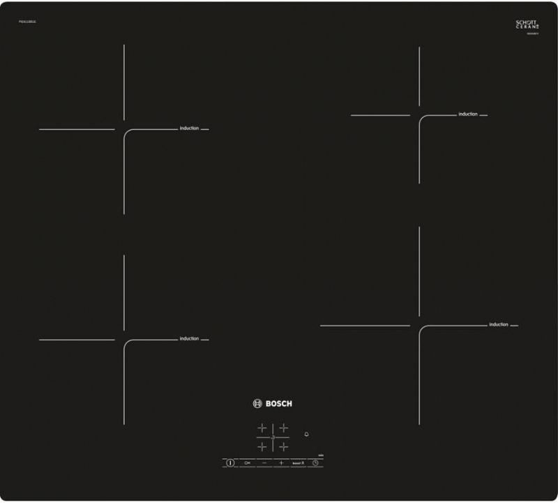 Индукционная варочная панель Bosch Serie 4 PIE611BB1E купить по низкой ...