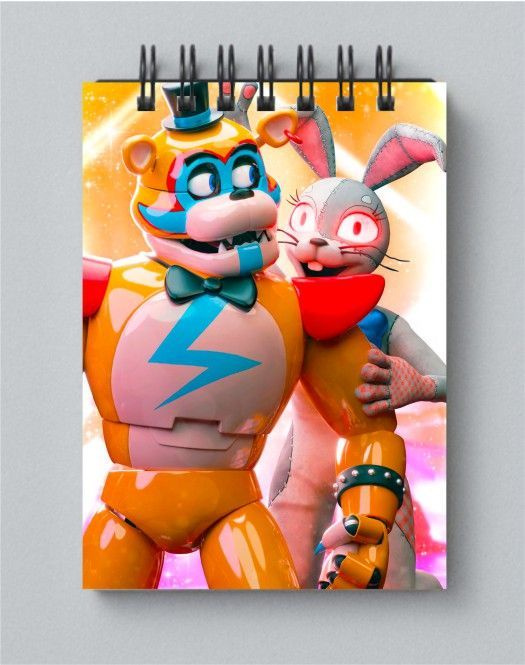 Блокнот Five Nights At Freddy Fnaf 5 ночей с Фредди №3 купить с