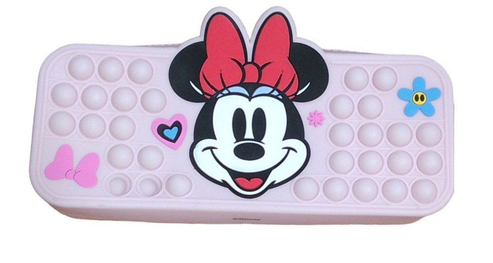 Пенал-POP IT "Минни Маус/Minnie Mouse Disney" резиновый (розовый ...