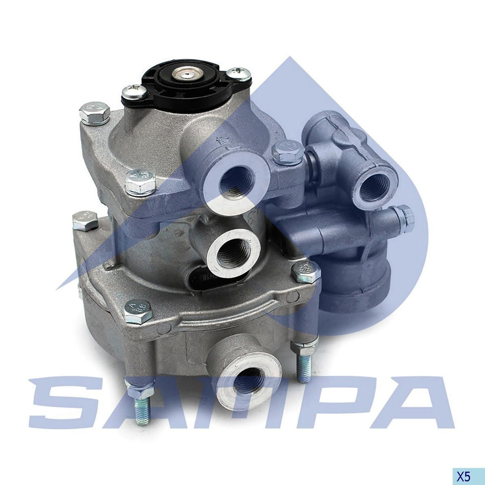 Кран управления тормозами прицепа 8 Bar MAN/MB/Scania 032.491 SAMPA ...