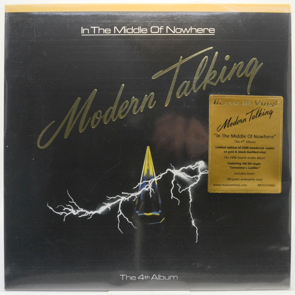 Виниловая пластинка Modern Talking In The Middle Of Nowhere - The 4th Album, 1986 - купить с ...