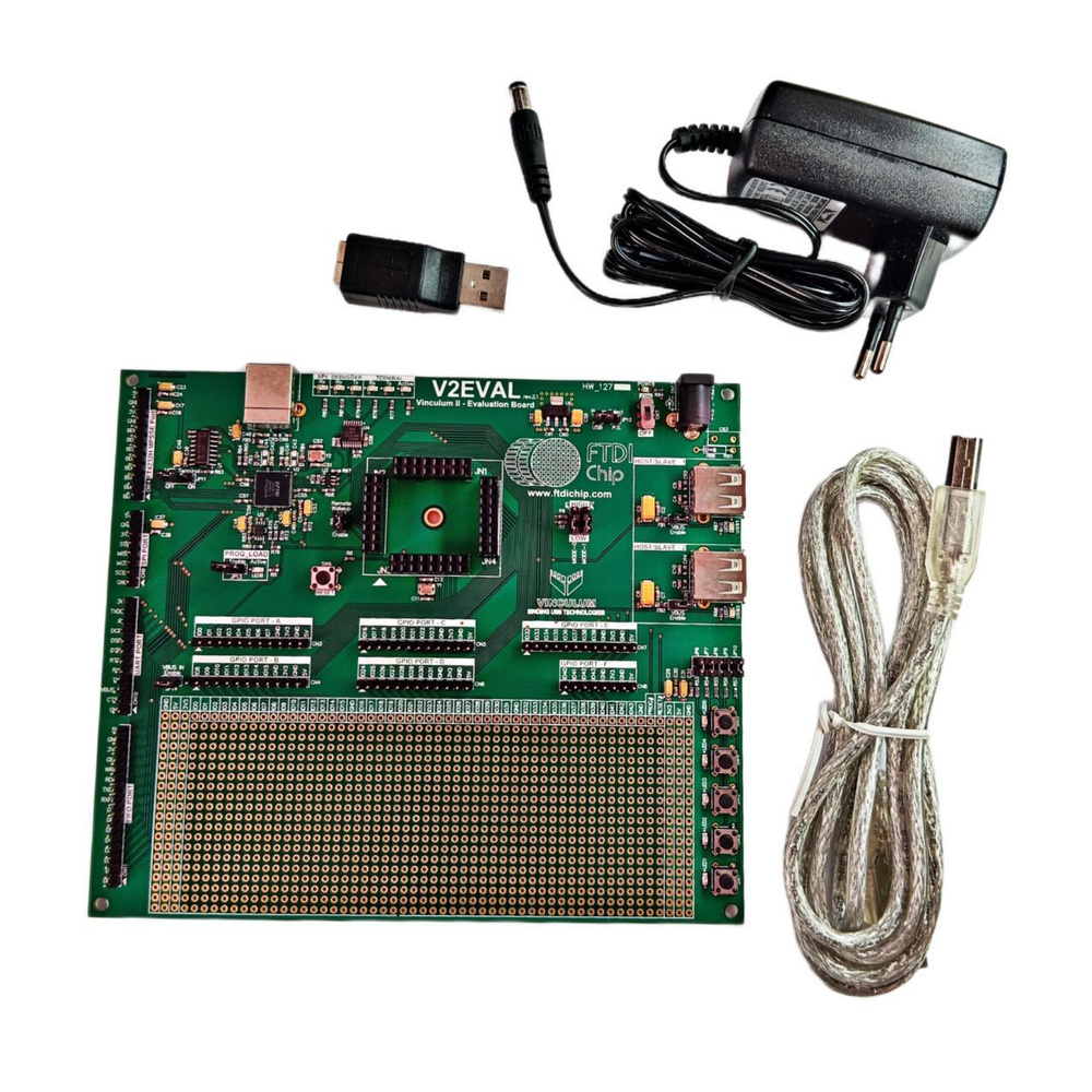 1 шт V2-EVAL FTDI VNC2 Хост контроллер программатор Vinculum Host/Slave USB Controller ...