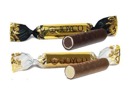 JOYCO Вафельные трубочки ванильные и шоколадные глазированные 2 кг ...