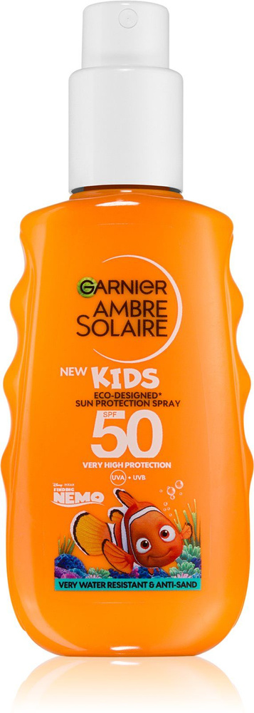 Garnier Ambre Solaire Kids - солнцезащитный спрей для детей SPF 50 ...