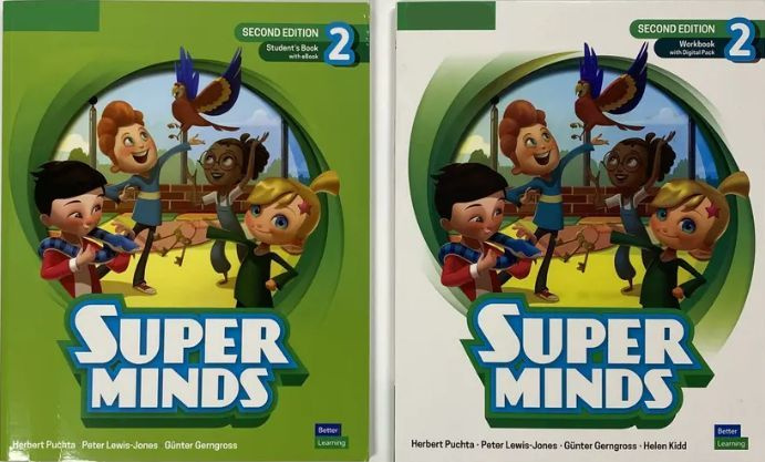 Super Minds Level 2: Student's book + Workbook + диск - купить с ...