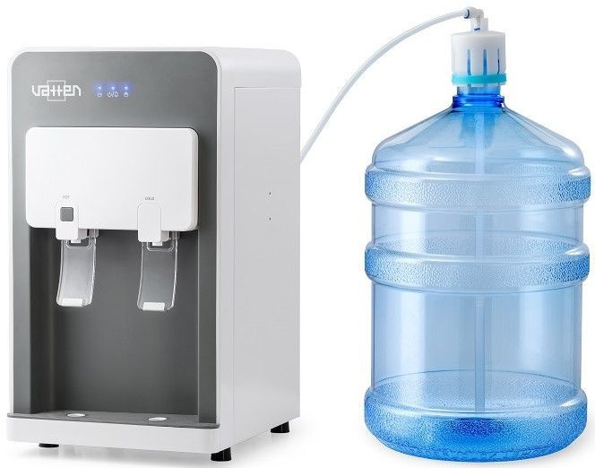 Кулер для воды Vatten Кулер LD53JK, серебристый, серый купить по низкой ...