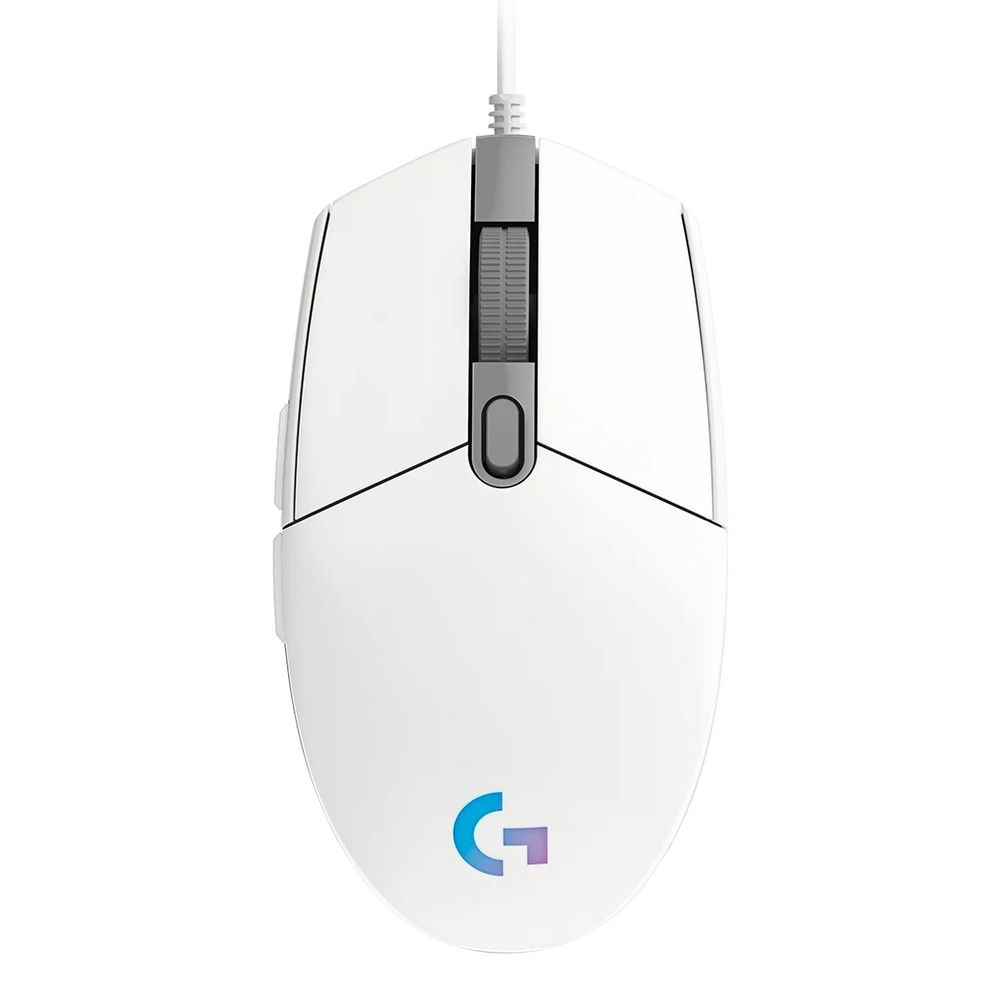 Игровая мышь проводная Logitech G102 LIGHTSYNC White 910-005824, белый - купить по выгодной цене ...