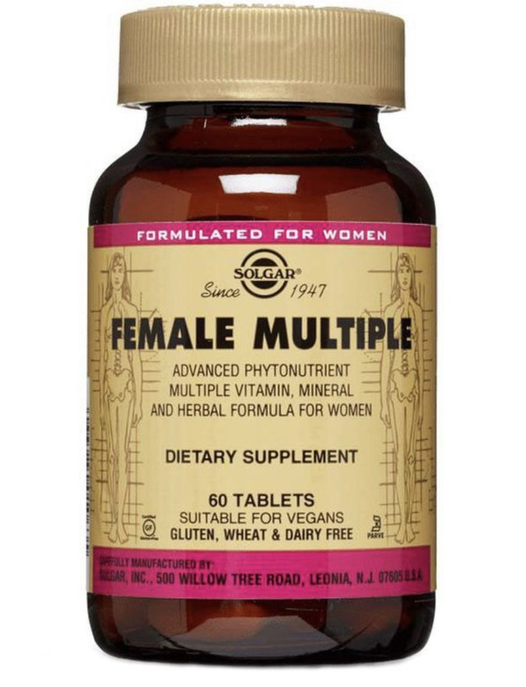 Solgar Female Multiple "Мультивитаминный и минеральный комплекс для ...