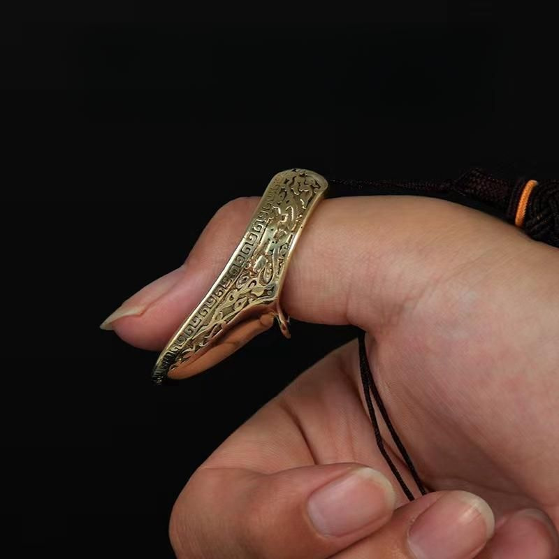 напальчник для стрельбы из лука,Латунь,19mm - купить с доставкой по ...