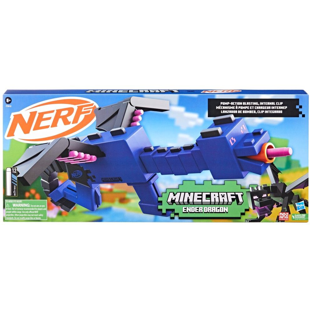 Hasbro Nerf Elite - лаунчер Minecraft Ender Dragon + дартс F7912 ...