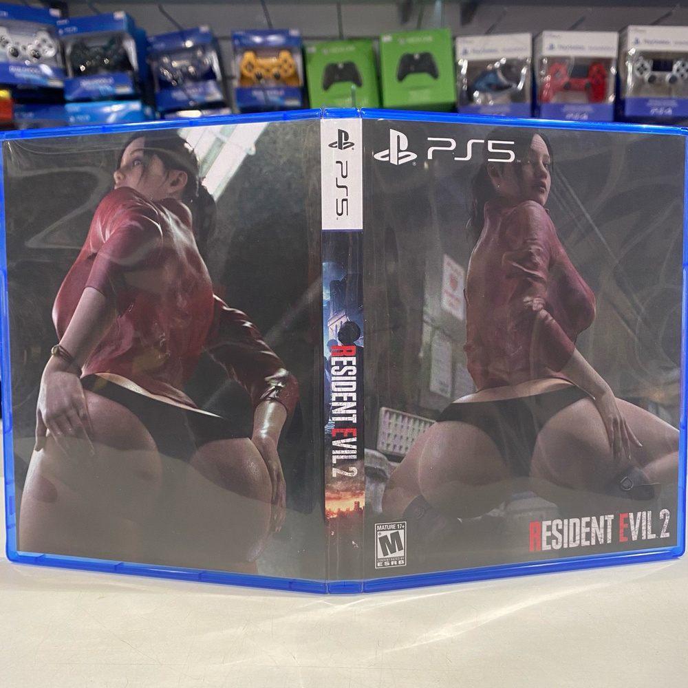 Игра " Resident Evil 2 " PS5 - Кастомная обложка для диска - купить с ...