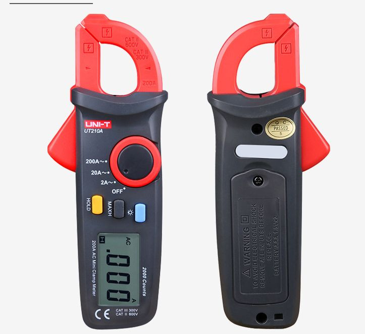 Токовые клещи UNI-T UT210A купить по выгодной цене с доставкой по ...