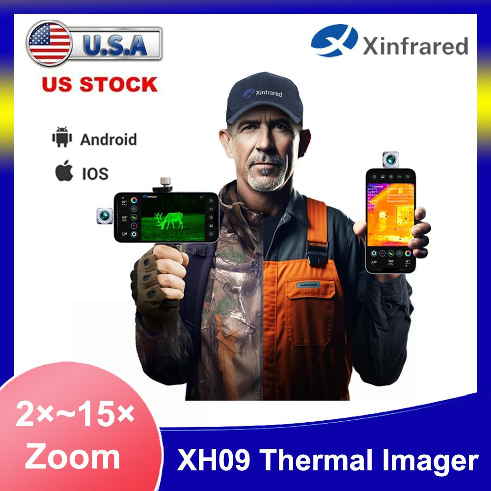 Тепловизионная камера InfiRay XH09 Imager Scope для Hunti для iPhone ...
