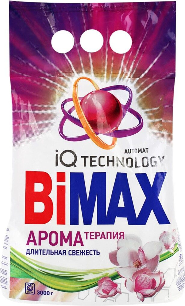 BiMAX Стиральный порошок 3000 г - купить с доставкой по выгодным ценам в интернет-магазине OZON ...