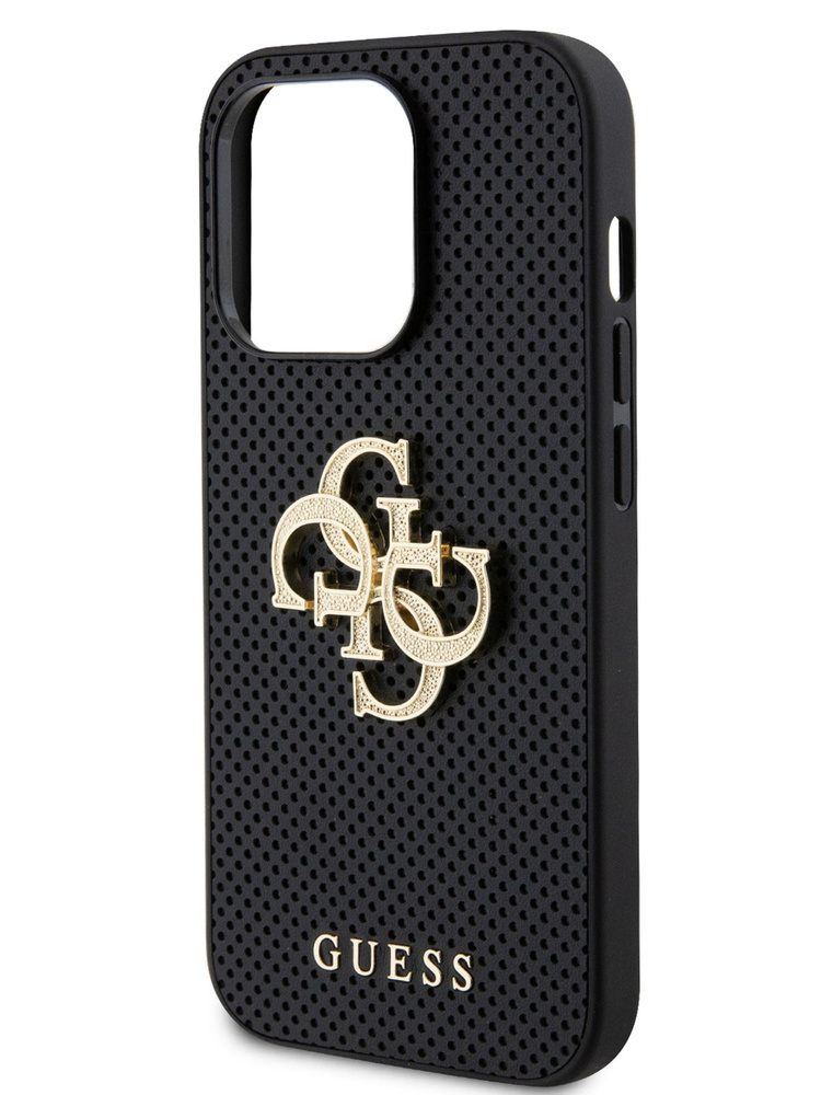 Чехол Guess PU Perforated на Apple iPhone 15 Pro Max / для Айфон 15 Про ...