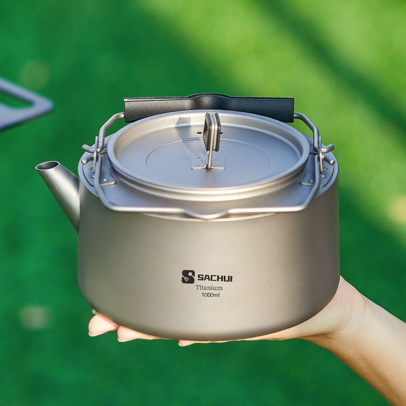 SACHUI Чайник из чистого титана - купить с доставкой по выгодным ценам ...
