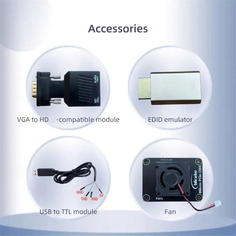 Blicube Blikvm PCIe KVM over IP Пульт дистанционного управления ...