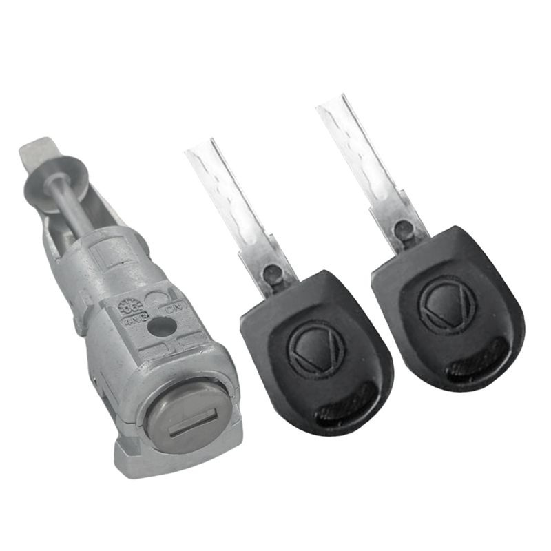 1Z0837167C 6Y0898167E Цилиндр левого замка двери водителя для Skoda Octavia 2005-2008-XB-CJ0913 ...