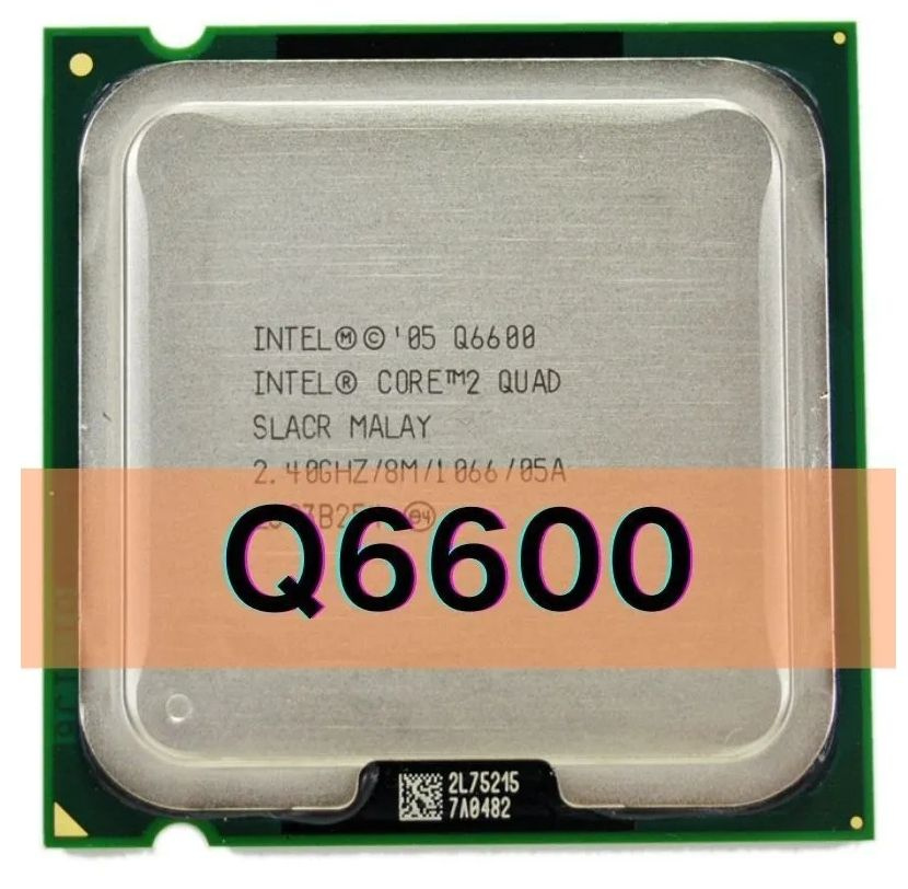 Процессор Intel Q6600 Core 2 Quad, OEM (без кулера), 4 яд., 2.4 ГГц купить по низкой цене с ...