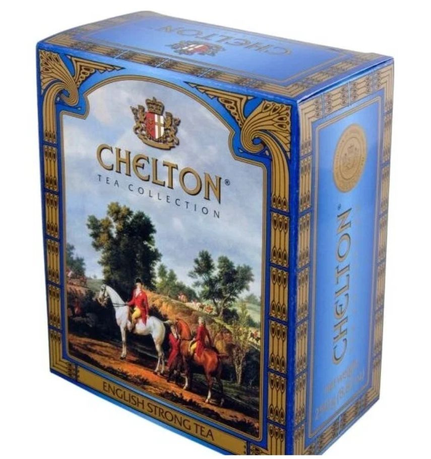 Chelton Чай черный Английский Крепкий, 100 пак х 1,5 г - купить с ...