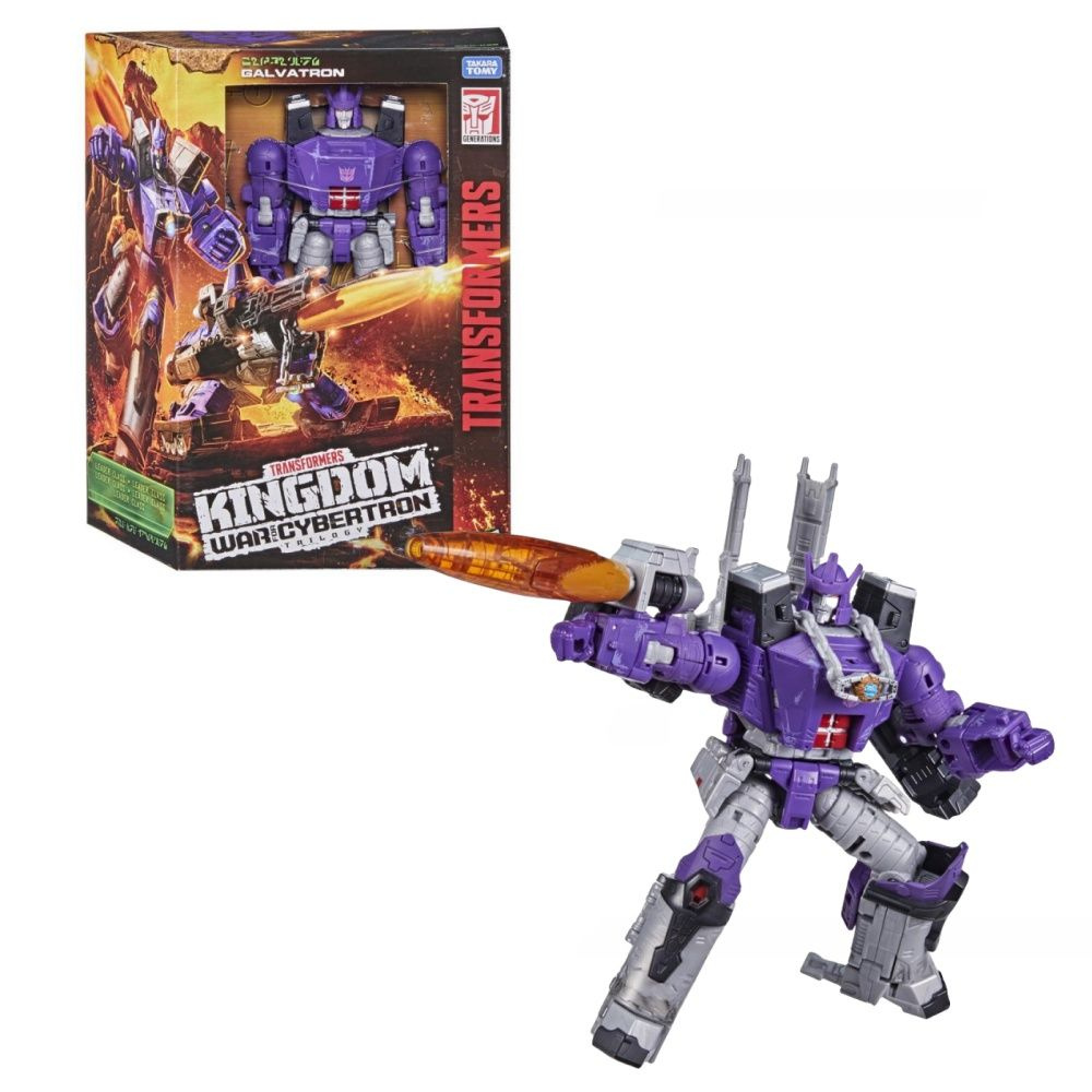 Фигурка Трансформеры Hasbro Generations War for Cybertron: Kingdom Leader WFC-K28 Galvatron 7,5 ...