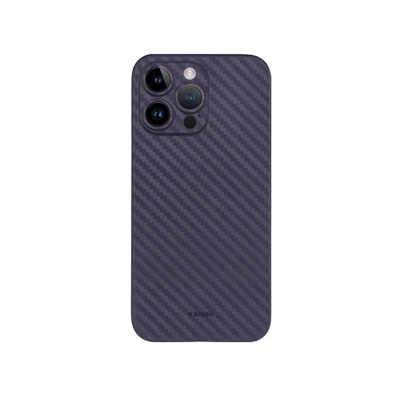 Ультратонкий чехол для iPhone 15 Pro Max KZDOO Air Carbon / Чехол для ...